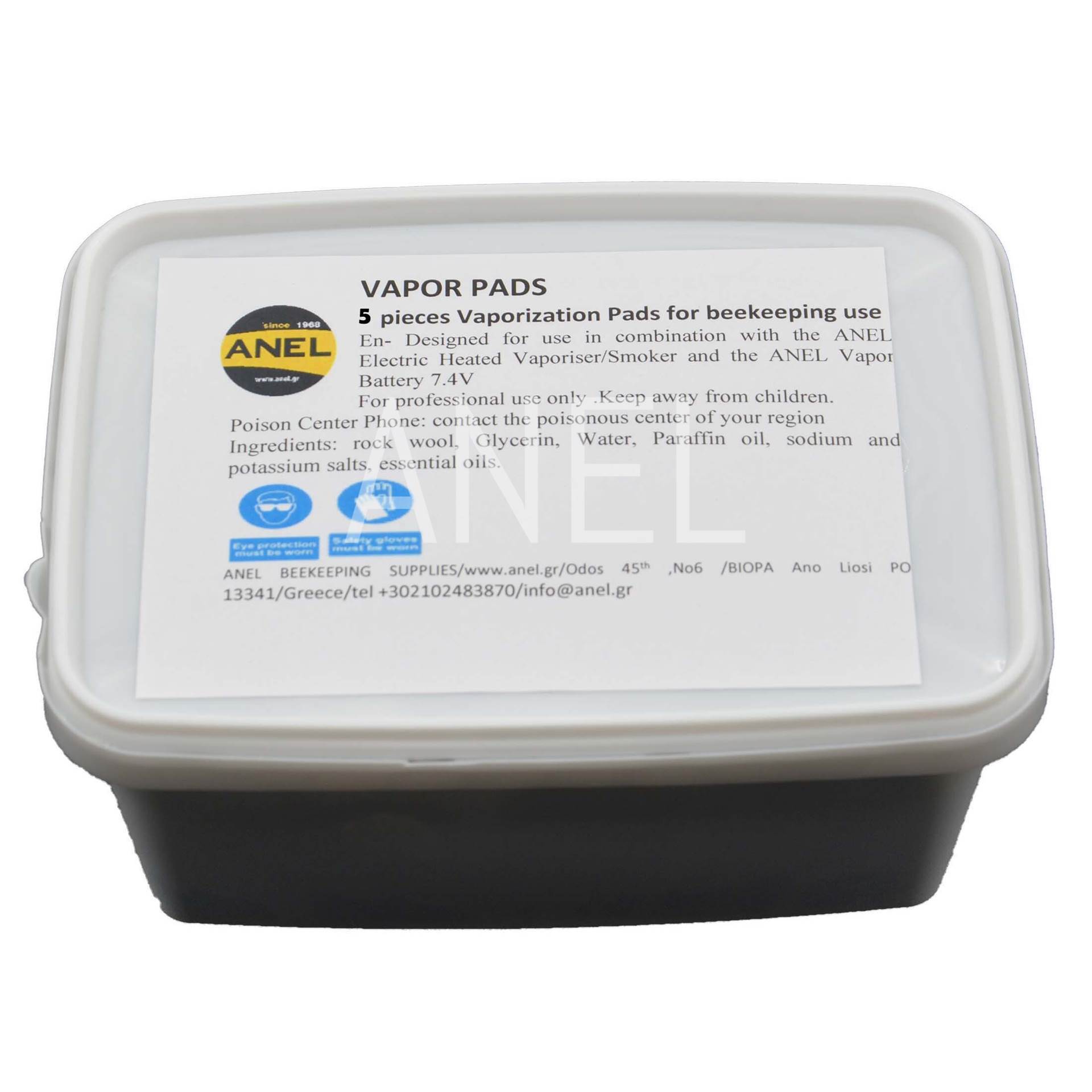 Υλικό Ατμοποίησης Μελισσών VAPOR PADS, Συσκ. 5τμχ.